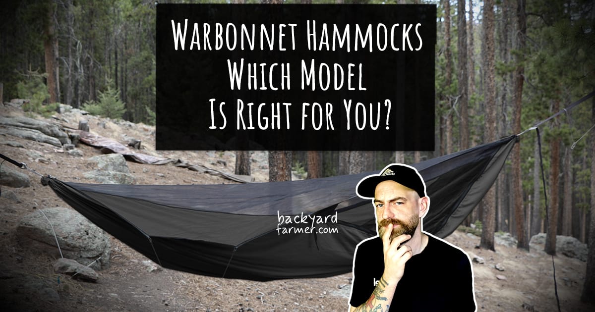 Warbonnet Hammock Comparison: Find Your Perfect Model