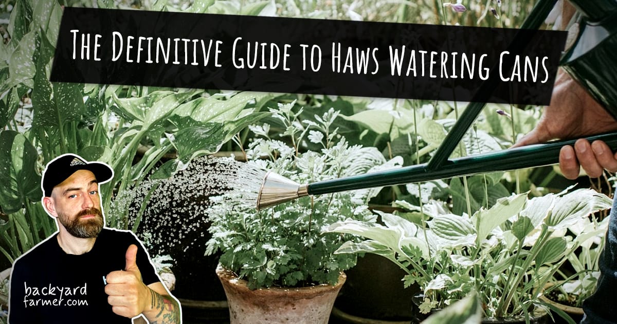 Haws Watering Can: Quality and Craftsmanship Combined