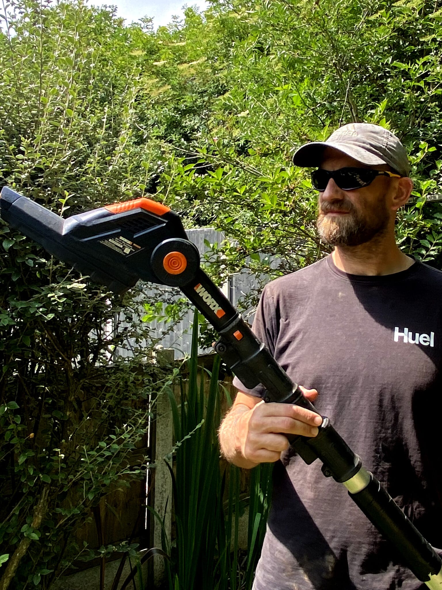 Worx WG252E Cordless Pole Hedge Trimmer Review - The Backyard Farmer