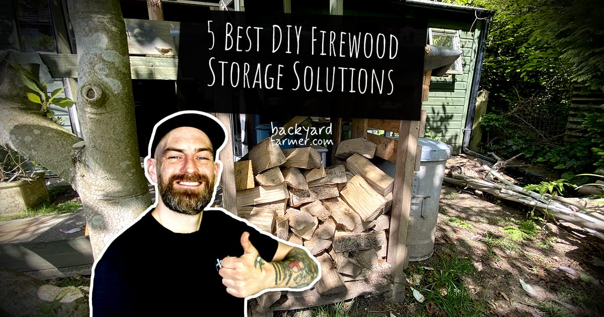 DIY Firewood Storage: 5 Best Ideas for Your Home- The Backyard Farmer
