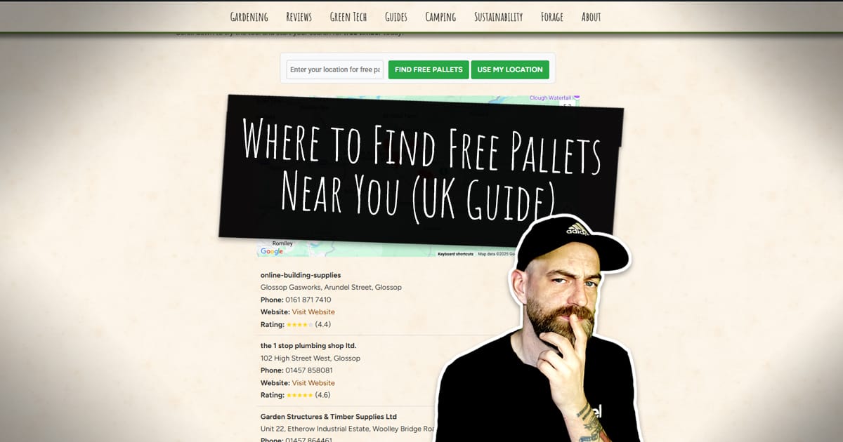 Where to Find Free Pallets Near You in the UK (B&Q & More)