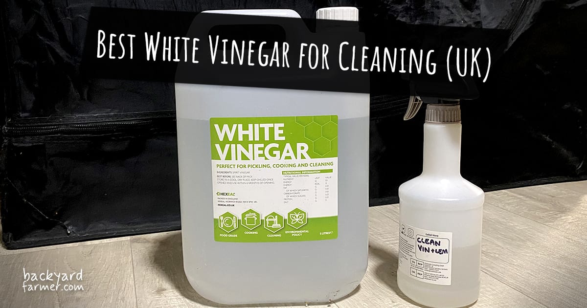 Best White Vinegar for Cleaning UK (Eco & Bulk Options)