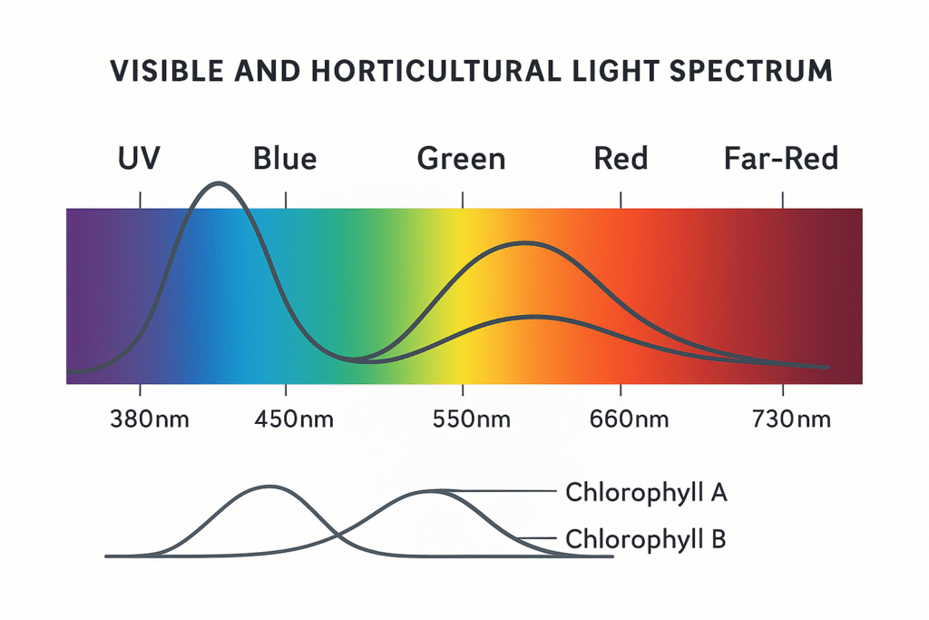 How LED Grow Lights Work: Spectrum, PAR & Efficiency Explained
